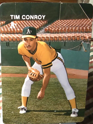 1984 Mother's Cookies Baseball Card of Tim Conroy #24 (NM) Free Returns ...