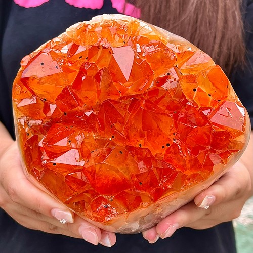 6.37lb Natural citrine block quartz crystal mineral specimen | eBay
