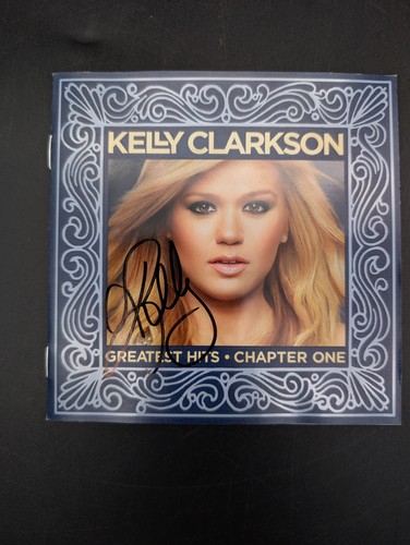 Kelly Clarkson Signed Greatest Hits Chapter One CD Booklet Album ...