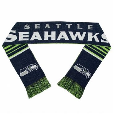 NFL Seattle Seahawks 2016 Split Logo Reversible Scarf 64" by 7" by FOCO ...