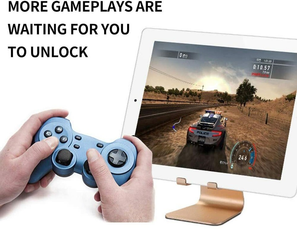 Cell Phone Stand Tablet Switch Aluminum Desk Table Holder Cradle Dock ...