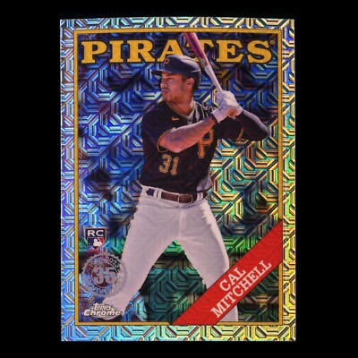 Cal Mitchell RC 2023 Topps Chrome '88 Topps Silver Pack Retro Rookie ...