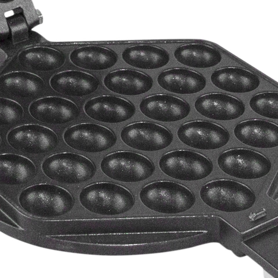 BUBBLE WAFFLE MAKER Machine Professional Non-Stick Pan (MOLD QQ EGG ...