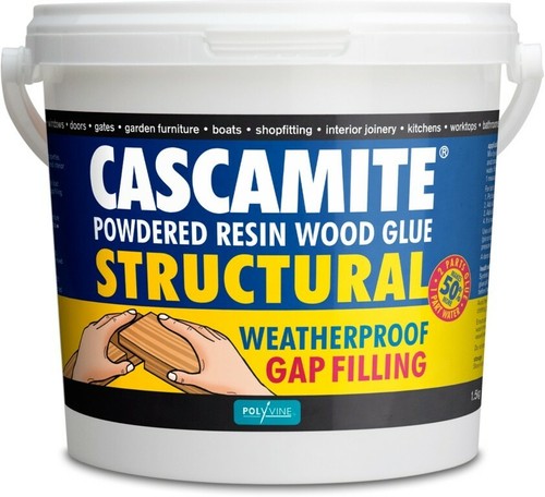 Cascamite Waterproof Powdered Resin Wood Joinery Glue Adhesive 250g ...