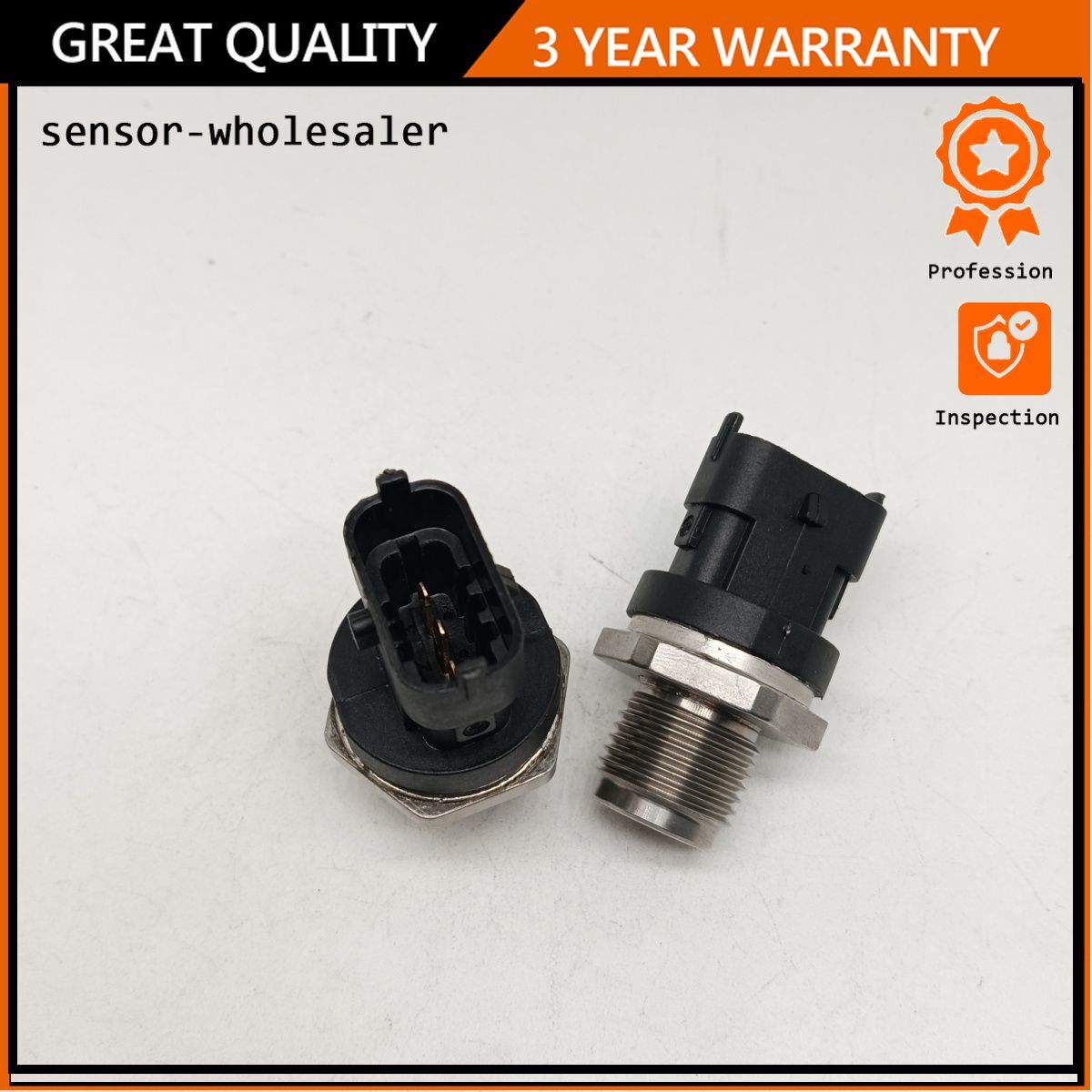 Fuel Common Rail Pressure Sensor Automotive 0281006364/0281006425 ...