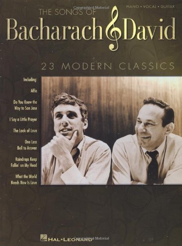 Burt Bacharach Hal David The Songs of Bacharach & David (Poche) | eBay