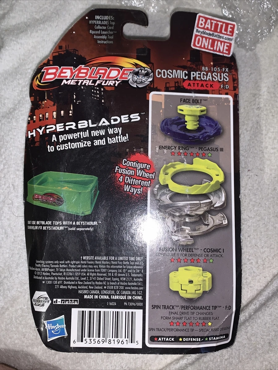 Cosmic Pegasus Beyblade Hyperblade