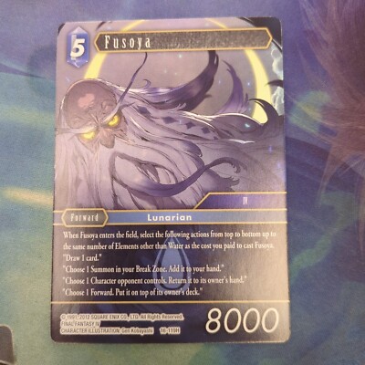 Final Fantasy TCG Emissaries Of Light Fusoya 16-119H | eBay