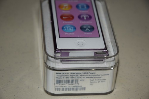 Ipod Nano 7th gen 16gb purple - munimoro.gob.pe