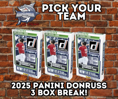 SEATTLE MARINERS 2025 Donruss Hobby 3-Box Break #25! 9+ Hits! | eBay