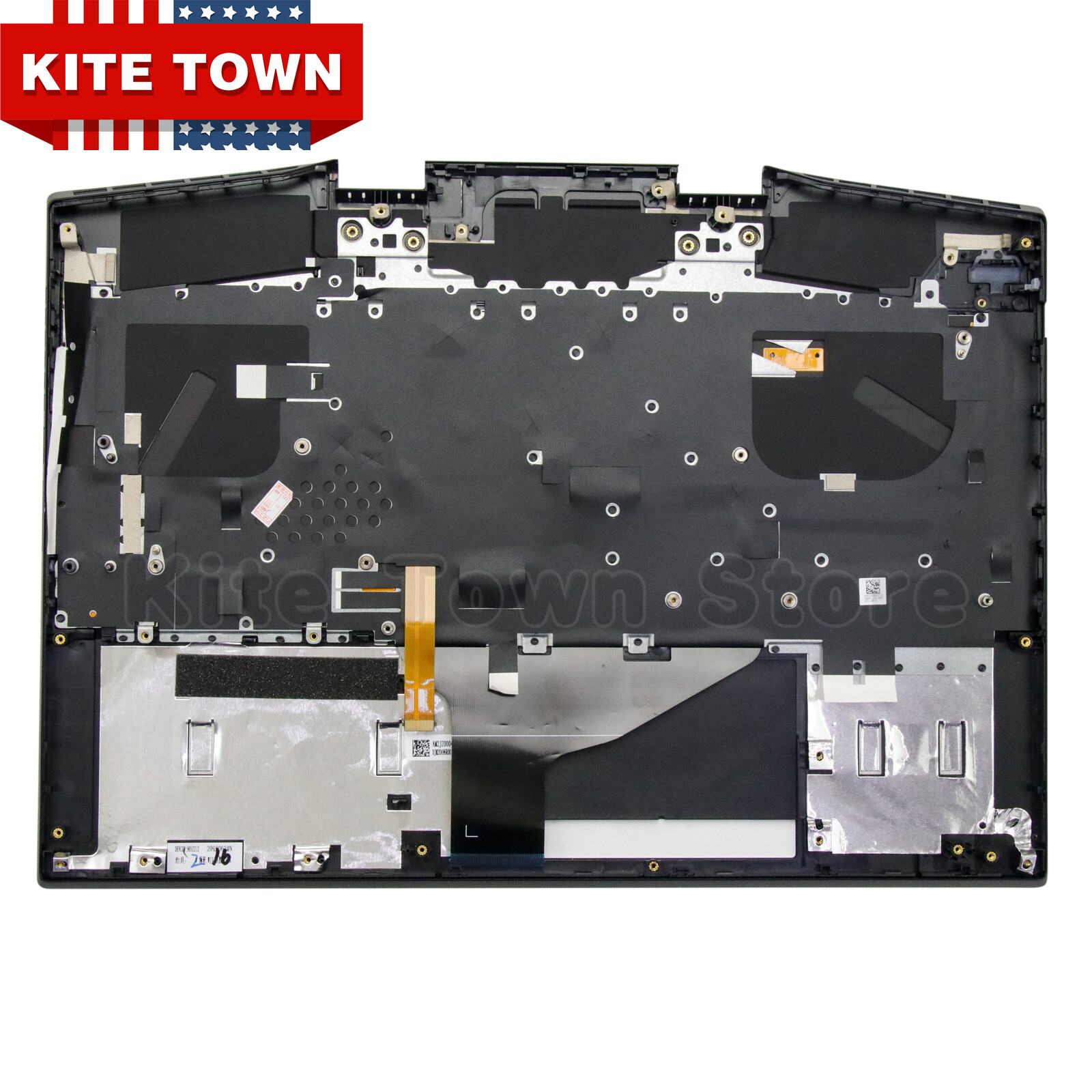 New HP Omen 15-DH 15.6'' Palmrest RGB Backlit Keyboard Non-Touchpad ...