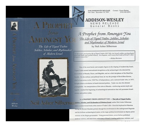 SILBERMAN, NEIL ASHER (1950-) A Prophet from Amongst You : the Life of ...