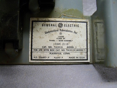 GE TM2010 Panel Base Assembly Bus Bar Model 1 | eBay