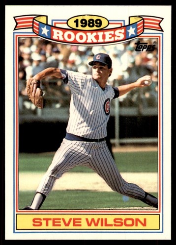 1990 Topps Rookies Steve Wilson A Baseball Cards #32 | eBay