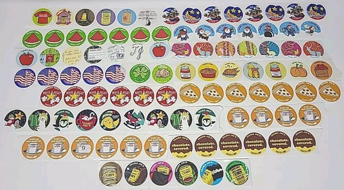 Huge Lot of 100 Trader Joe's Stickers Scratch and Sniff Some Very Old ...