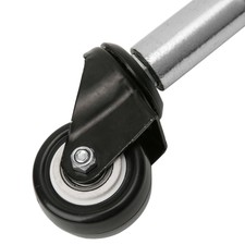 2" PU Gate Wheel Spring Loaded Swivel Caster Heavy Duty 110lbs Load ...