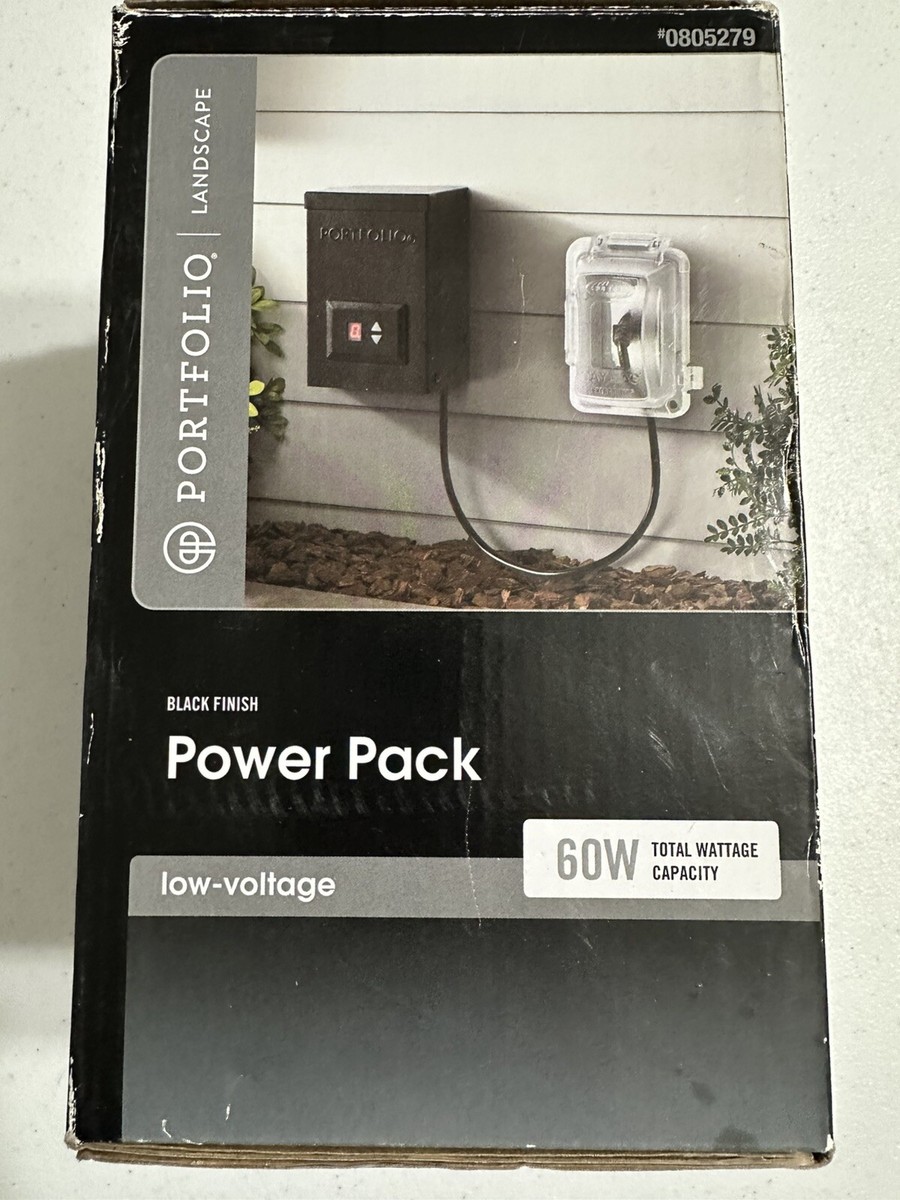 Portfolio Low Voltage Power Pack Portfolio Low Voltage Lighting