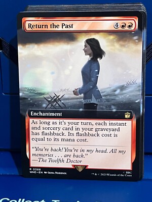 MTG Dr. Who Return the Past Extended Art Rare NM/M WHO | eBay