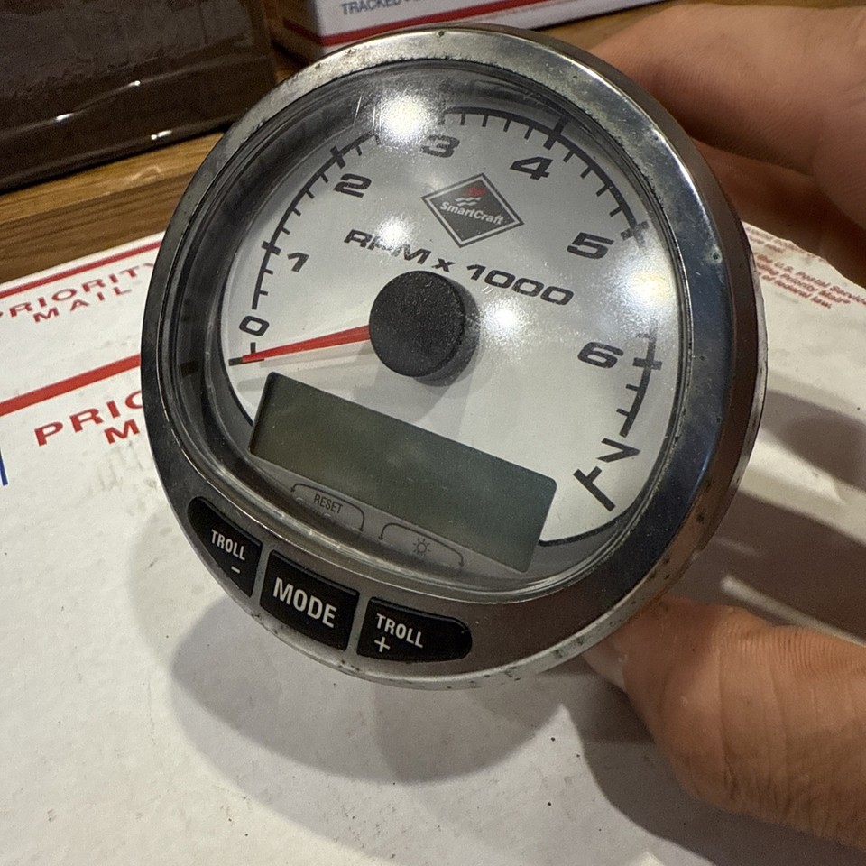 Mercury smartcraft rpm gauge 79-889222 | eBay