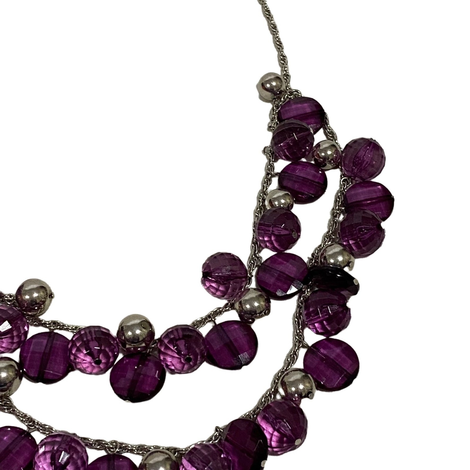 Kate Spade Gumdrops Purple Double Strand Purple Neckl… - Gem