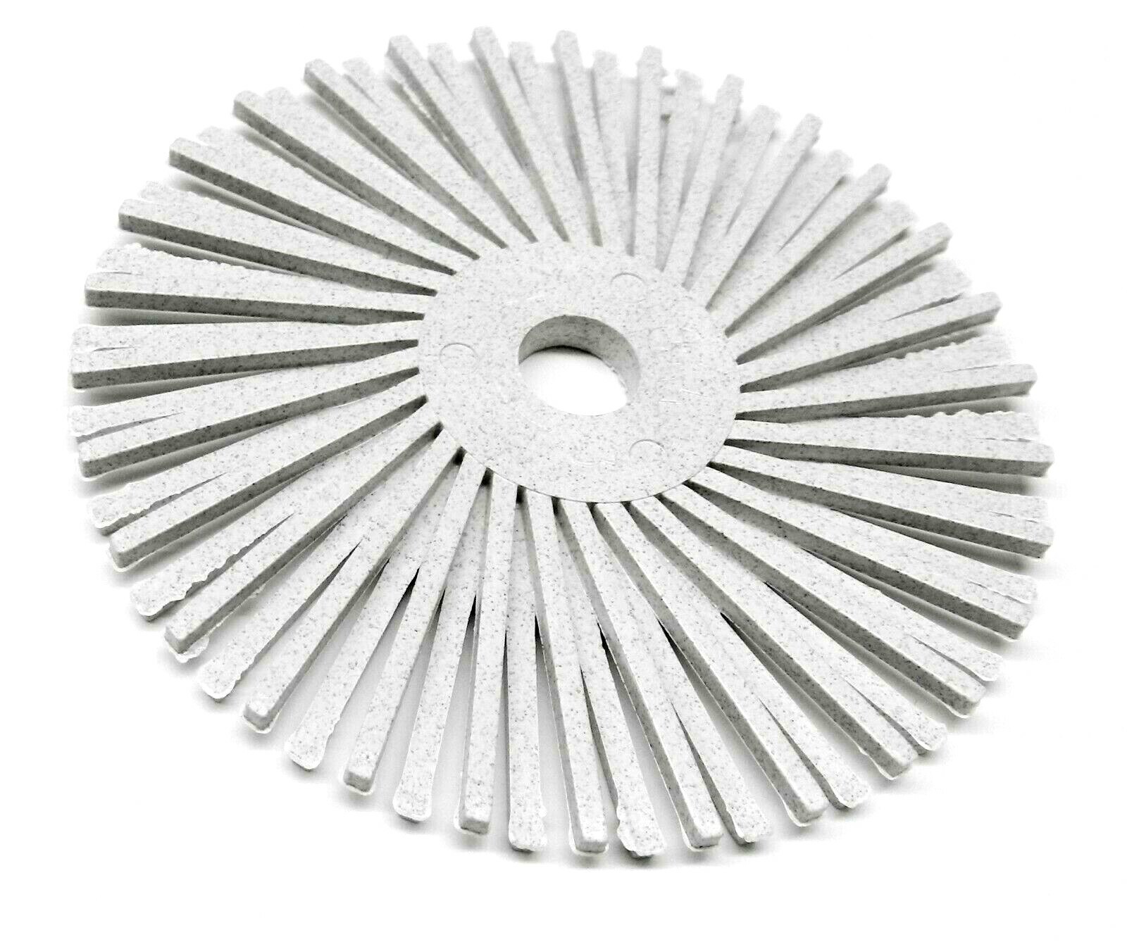 3M Radial Bristle Disc 3" White 120 Grit Scotch-Brite™ Bristle Brush 1 ...