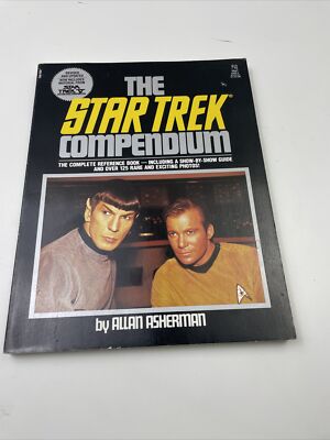 The Star Trek Compendium by Allan Asherman Paperback 1989 | eBay