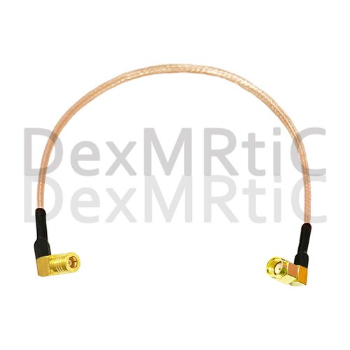 RP SMA plug RA to SMB female right angle RF jumper cable RG316 for wifi ...