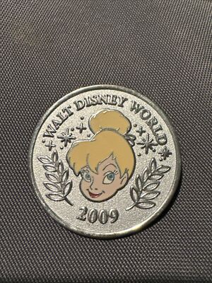 Disney WDW Mystery Character Coins Collection Tinkerbell LE 500 Pin | eBay