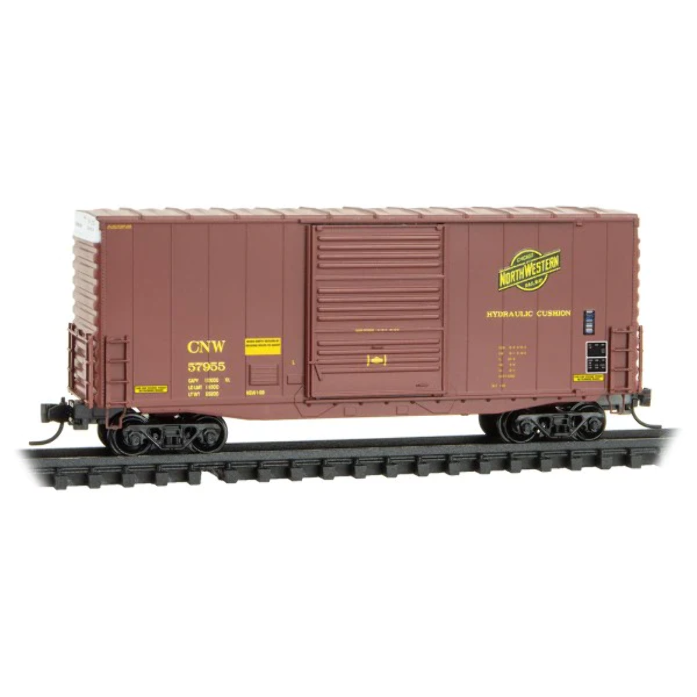 Micro-Trains N Scale CNW 4’ Hy-Cube Box Car, Single Door 101 00 111 Rd ...