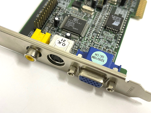 RARE VINTAGE SP5200B e-TNT2 VANTA TV 16M AGP VGA VIDEO CARD VGA COMP ...