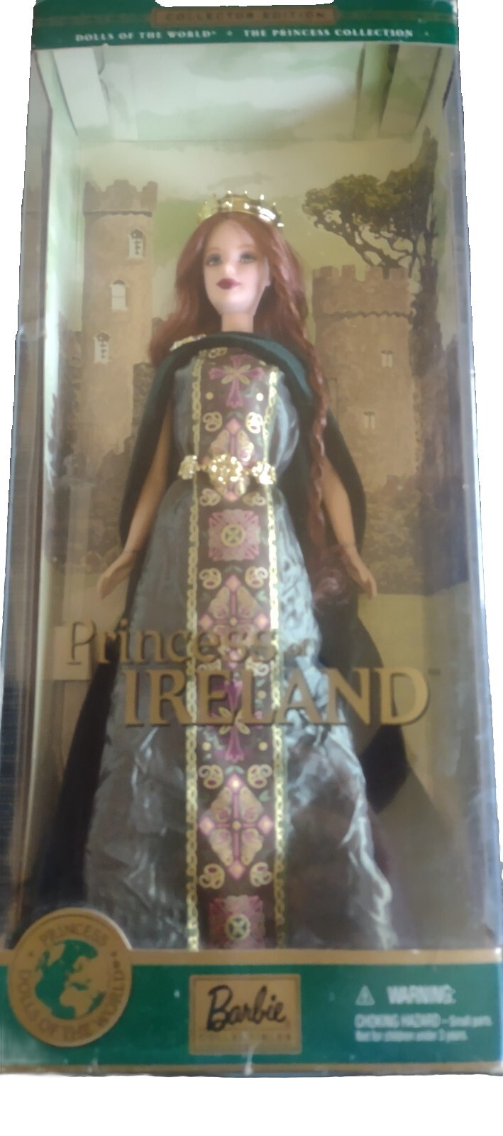 2001 Mattel Princess of Ireland Barbie Dolls of the World NEW IN BOX | eBay