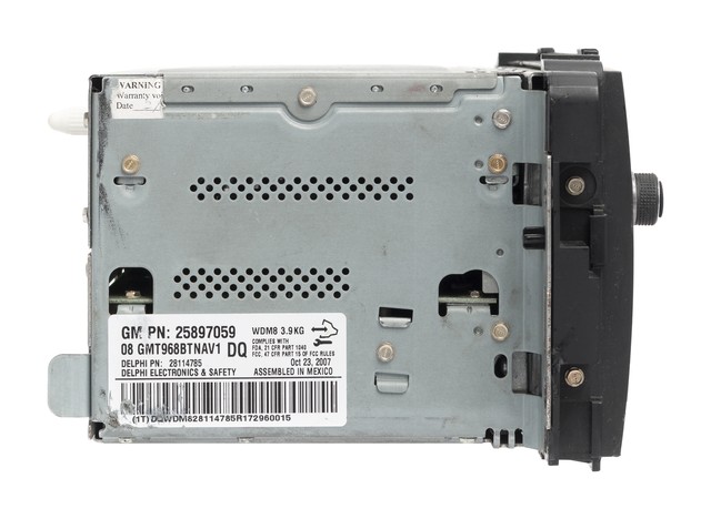 GM 25897059 07-08 GMC Acadia Navigation NAV Map Display Radio GPS A5634 ...