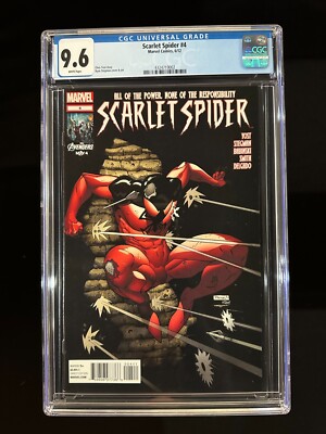 Scarlet Spider #4 CGC 9.6 (2012) - Ryan Stegman cover | eBay