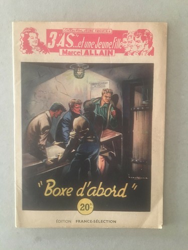 Marcel Allain - 3 As et une jeune fille n° 2 - 1948 - BE | eBay