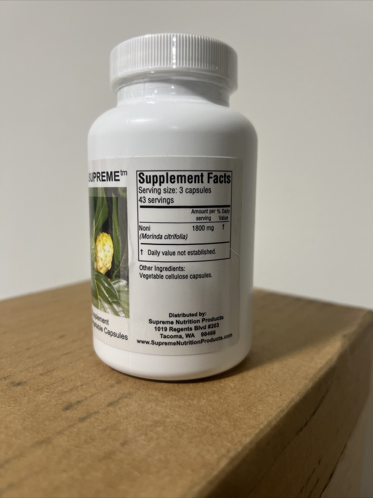 Morinda Supreme 130 Veggi Cap 600mg Noni for sale online | eBay