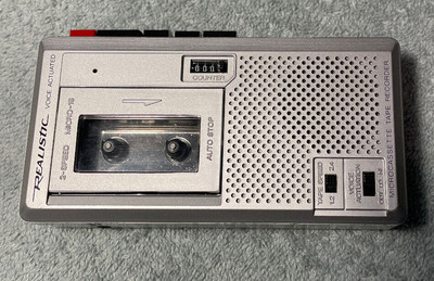 Realistic Micro Cassette Recorder Micro 18 No 14 1042 Silver - PARTS ...