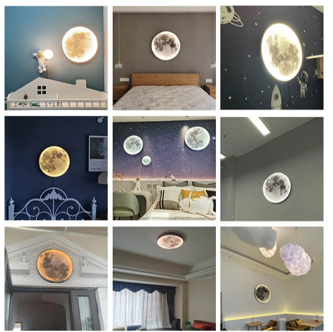 Wall Mounted Moon Light Luna Moon Light Lamp | MOD LIGHTING MOD