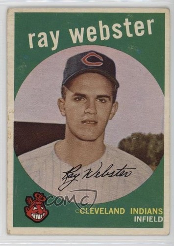 1959 Topps High # Ray Webster #531 Rookie RC | eBay