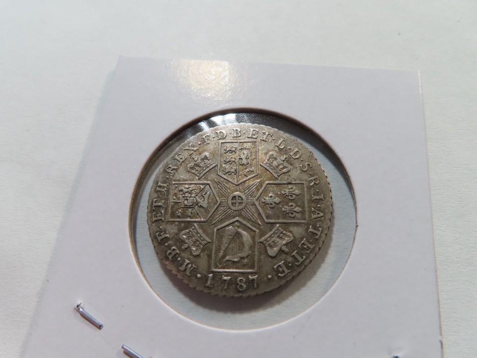 F146 Great Britain 1787 Silver Shilling AU | eBay