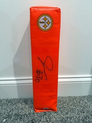 JAYLEN WARREN Pittsburgh Steelers SIGNED Autograph TOUCHDOWN PYLON PSA ...