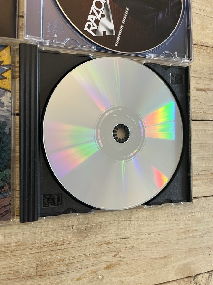 OLD SCHOOL THRASH METAL 4 CD LOT - RAZOR, ANNIHILATOR, OVERKILL ...