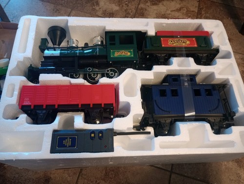 EZTEC Santa Fe Express RC Train Set #37990∆ G Gauge Never Used. | eBay