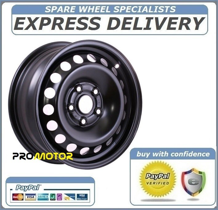 16" FULL SIZE STEEL SPARE WHEEL RIM COMPATIBLE WITH VAUXHALL VIVARO ...