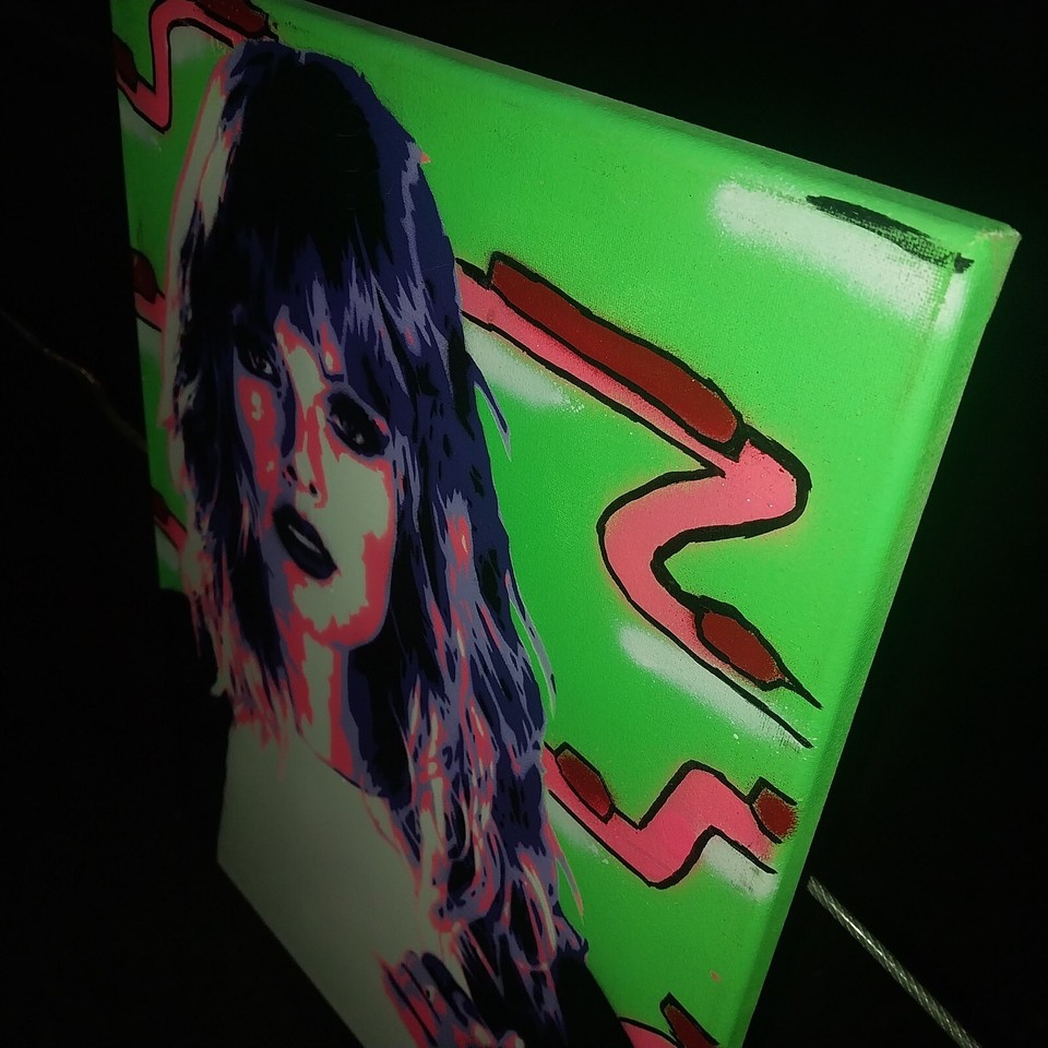 Taylor Swift Painting 16x20 Spray Paint Stencil Art By Folkrootzj | eBay