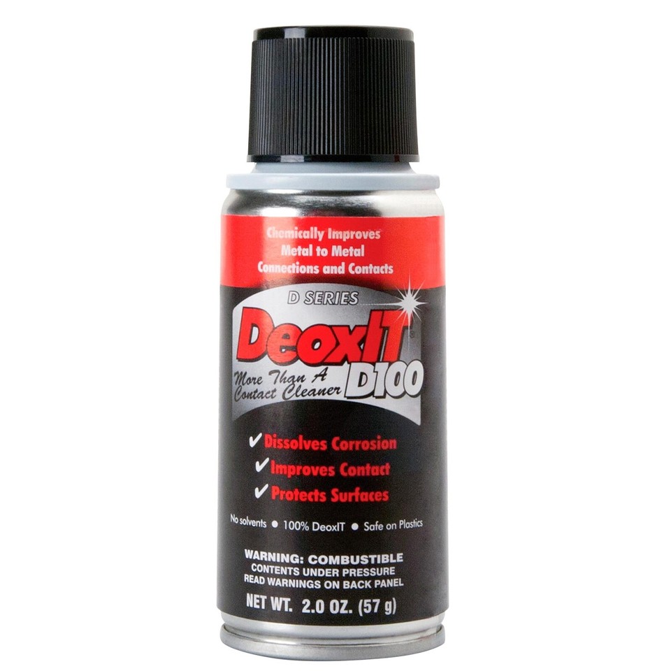 Hosa D5S-6 CAIG DeoxIT 5oz 5% Spray Deoxidizing Solution Contact ...