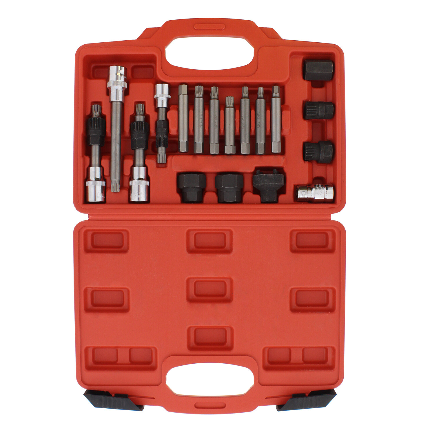 ABN Alternator Pulley Decoupler 18-Piece Socket Set – Pulley Removal ...