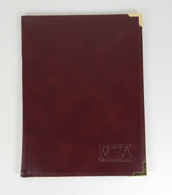 MBA The Big 10 Case Competition Hardcover Notebook Faux Leather ...