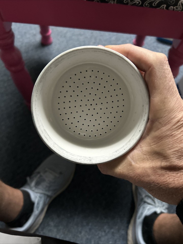 Vintage Coors Tek USA Porcelain Buchner Pottery Filter Sifter Lab ...