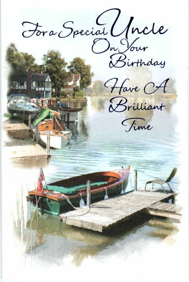 *1 Uncle Birthday Card ~ Happy Birthday Uncle ~ For A Special Uncle ...