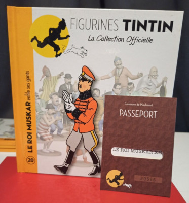 livret ET certificat seuls N° 20 LE ROI MUSKAR Collection Officielle ...